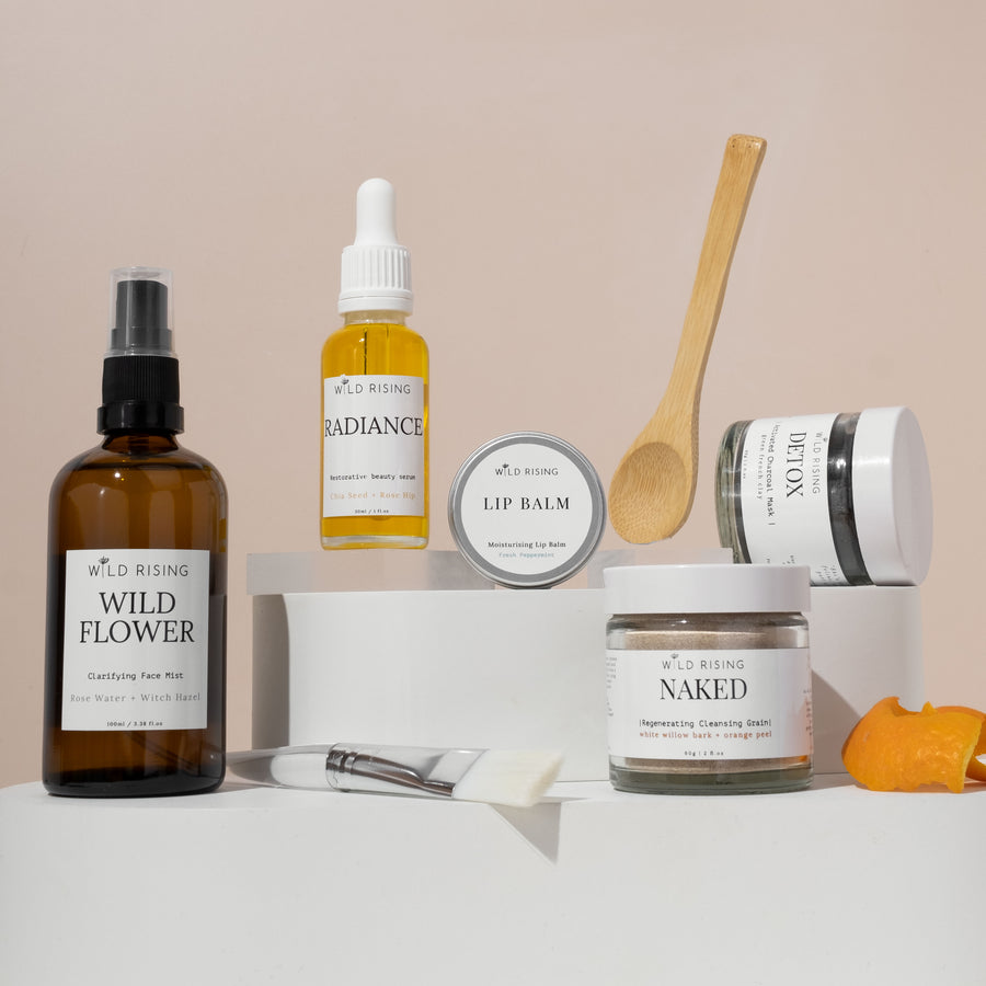 Complete Natural Organic Skincare Set – Wild Rising Skincare