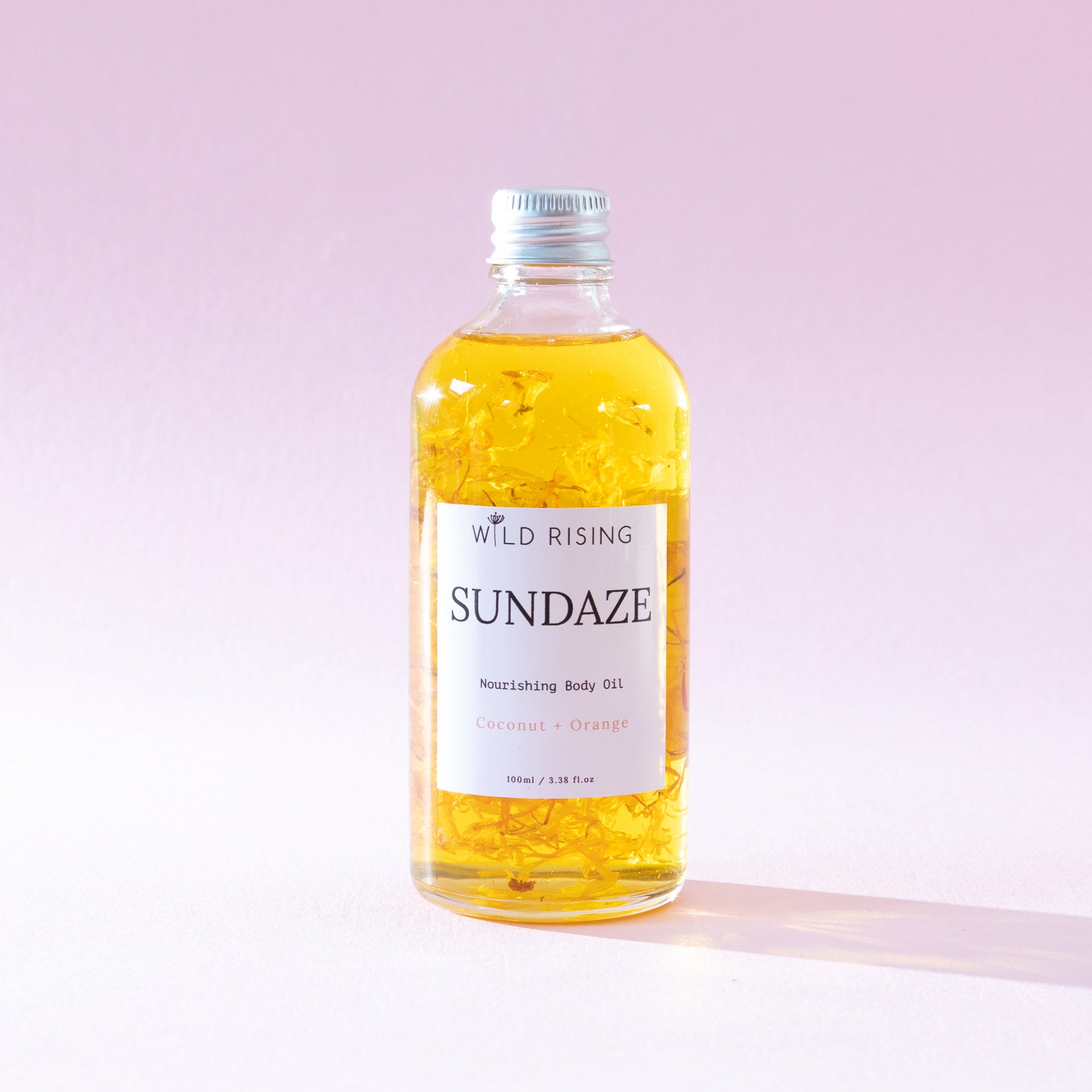 Coconut & Orange Body Bath Oil | 100% Natural – Wild Rising Skincare