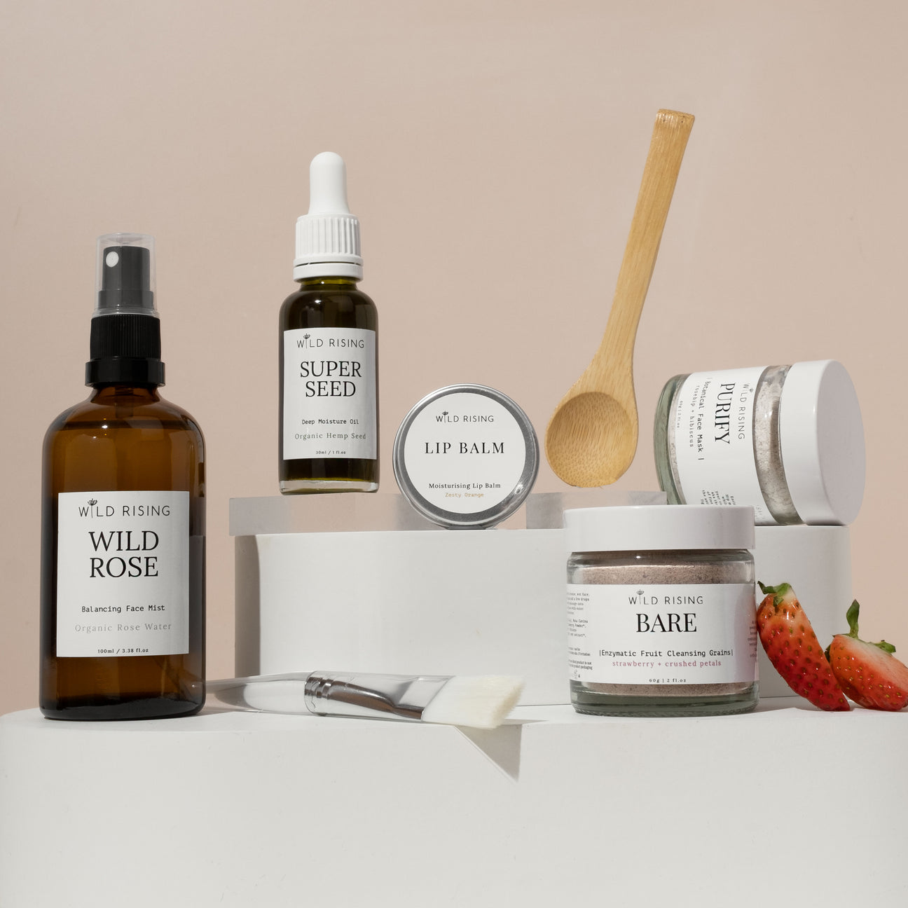 Complete Natural Organic Skincare Set – Wild Rising Skincare